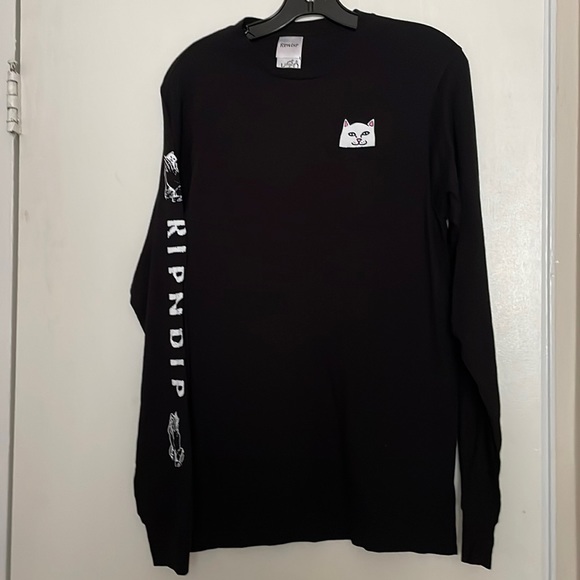 Ripndip | Tops | Brand New Lord Nermal Ripndip Long Sleeve Tshirt Size ...